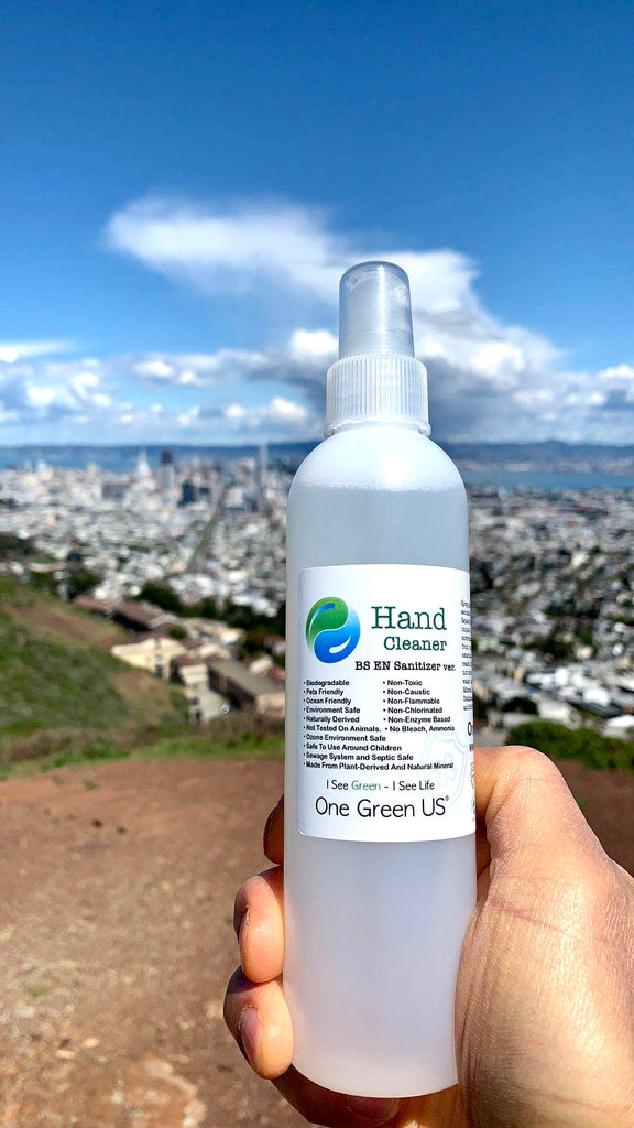 Hand Cleaner Sanitizer BS EN 1276:1997 – One Green US